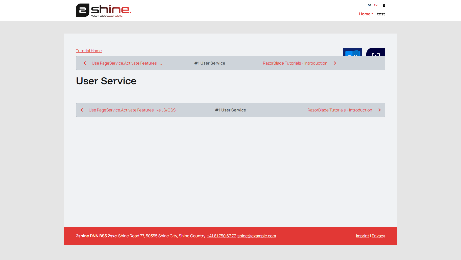 Get Started | 2sxc 20 for Dnn and Oqtane